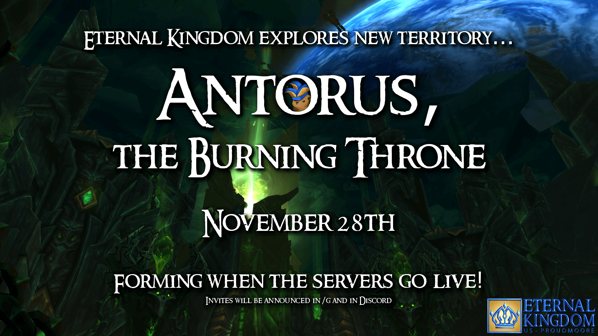 EK Prepares for Antorus, the Burning Throne – Eternal Kingdom