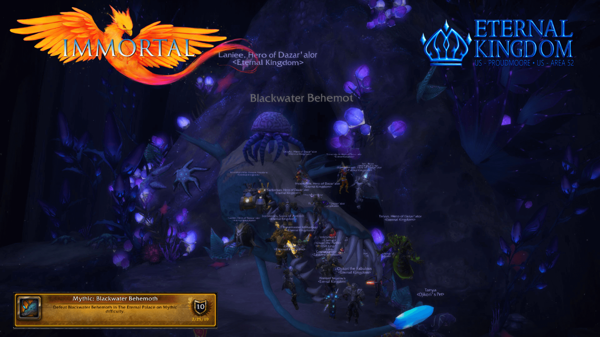 July 25, 2019 – Eternal Kingdom