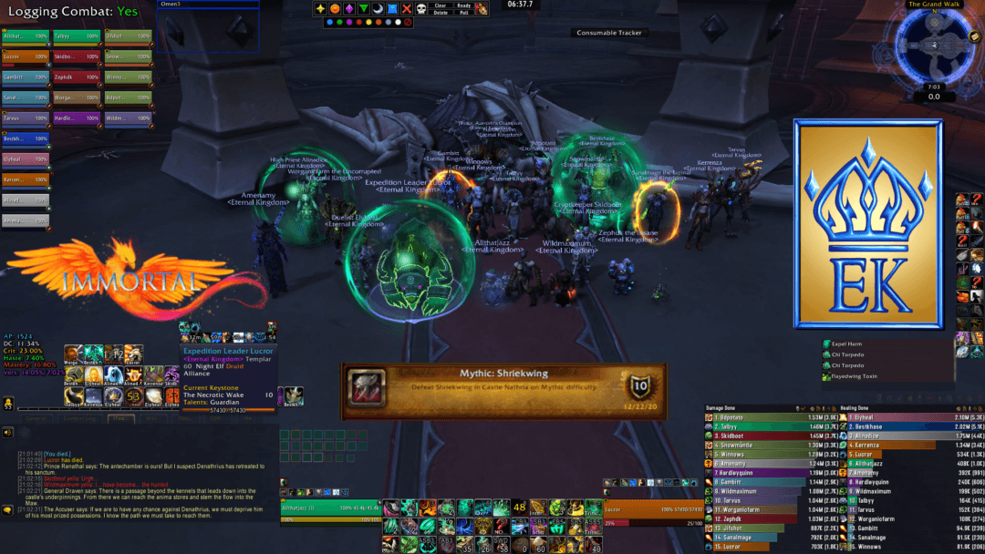 Bat Gono – Immortal 1/10 Mythic Castle Nathria – Eternal Kingdom